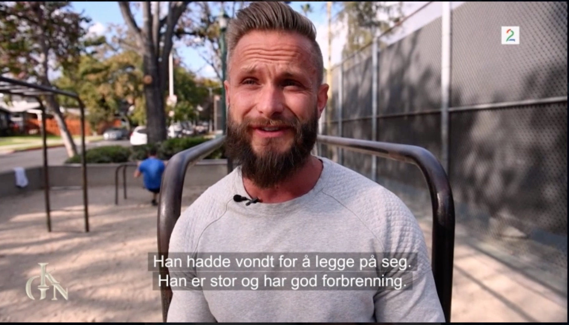 Interview Hollywood Personal trainer, TV2 Norway - Magnus Sundholm